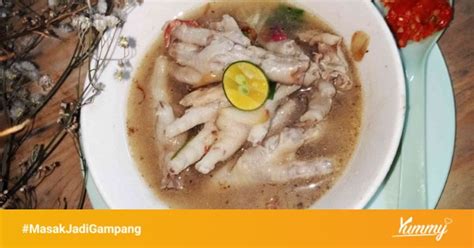 Resep Sop Ceker Ayam Sederhana Rumahan Di Yummy App