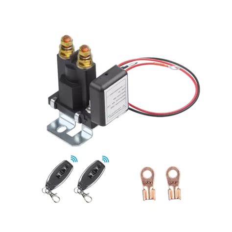 CONTACTEUR DE RELAIS solénoïde de treuil relais de véhicule 12V 500A