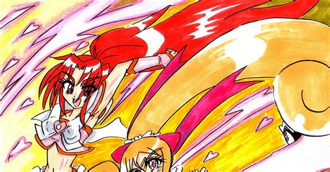 オリジナルプリキュア 【オリキュア】地球は回ってる【描かせていただきました】 空魔神のイラスト Pixiv