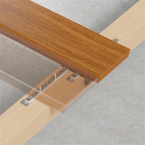 Упаковка Змейка Лодочка из нержавейки без стопора 0 80мм 145 ЛНБС 100шт ДекТай Скрытый крепеж