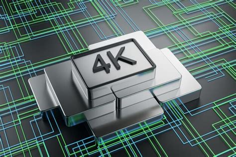 Premium Photo Creative 4k Chip On Tech Background Ultra Resolution