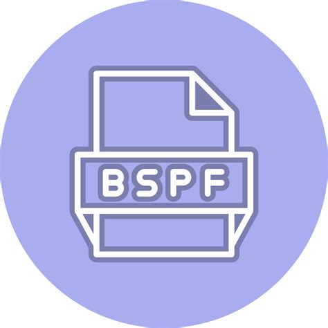 Dspf File Format Icon 15824130 Vector Art At Vecteezy