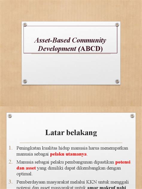 Metode Abcd Asset Based Community Development Pdf