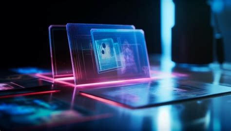 Free Photo Glowing Abstract Computer Network Symbol Illuminates Dark