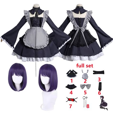 로리타 메이드 드레스 마이 드레스 달링 애니메이션 마린 키타와의 코스프레 의상 기모노 의상 Aliexpress