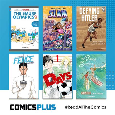 Celebrating The Olympic Spirit With Comics Librarypass™