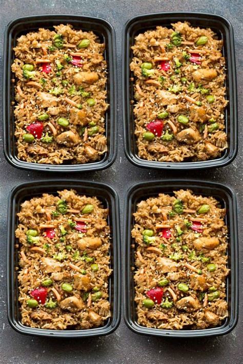 One Pot Teriyaki Rice With Chicken And Vegetables Video Instant Pot