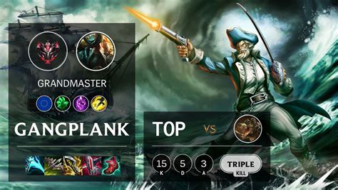 Gangplank Top Vs Renekton Euw Grandmaster Patch 1114 Youtube