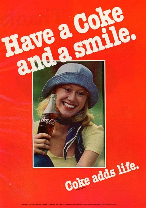 Coke 1979 Coca Cola Ad Cola Coca Cola