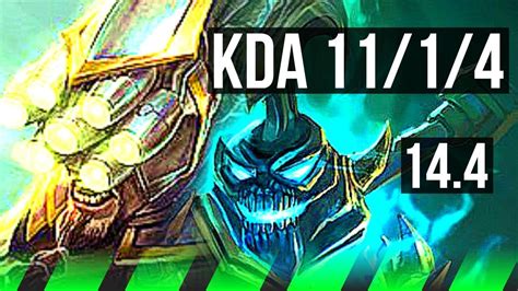 YI Vs HECA JNG 11 1 4 Godlike JP Master 14 4 YouTube