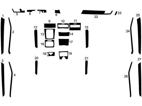 Mercedes Benz E Class 2010 2013 Camo Dash Kits Diy Camouflage Dash
