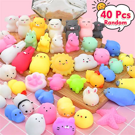 Squishies 40pcs Mochi Squishy B07jvhp3qd