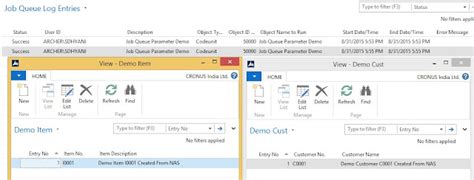 How To Use Job Queue Parameter String