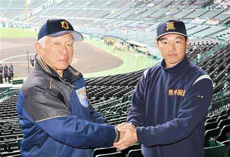【センバツ2024】国府・山田監督「投手中心に流れ渡さない」 近江・多賀監督「挑戦者の気持ちで挑む」 前日対談｜熊本日日新聞社