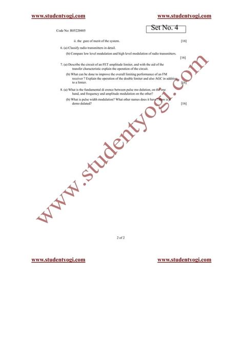 Analog Communications Pdf