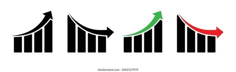 그래프 하락 상승 스톡 벡터 및 벡터 아트 4594개 Shutterstock