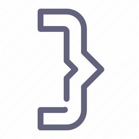 Braces Code Right Icon Download On Iconfinder