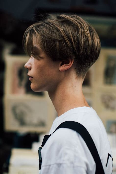 Corte Semi Hongo Hombre peinados para señoritas