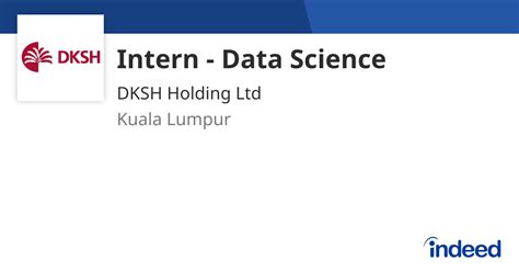 Intern Data Science Kuala Lumpur