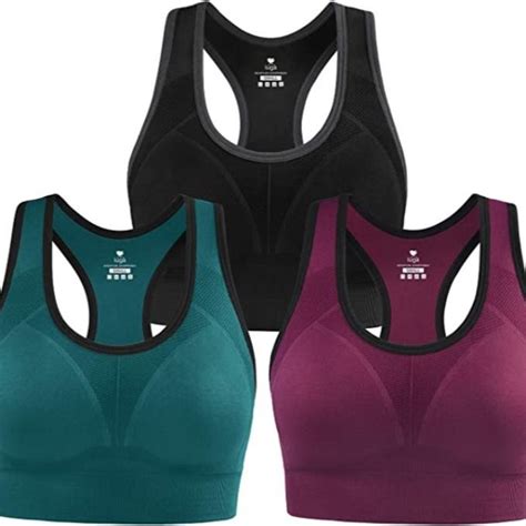 Iuga Sports Bras For Women High Impact Racerback Sports Bra Seamless