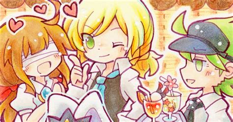 ぴくぷよ 【ぴくぷよカフェ】ブルーベリー【交流】 ふうりんのイラスト Pixiv