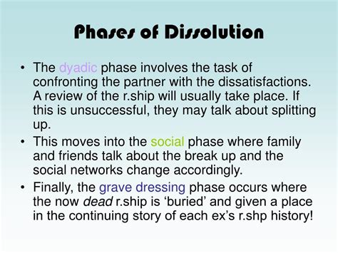 Ppt Relationship Dissolution Powerpoint Presentation Free Download