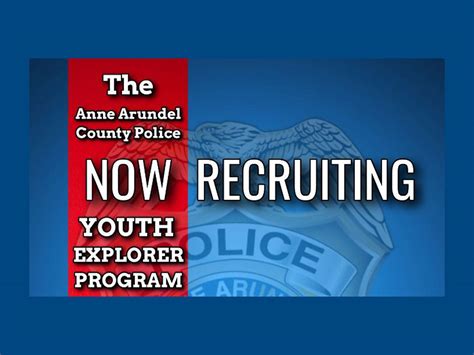 Youth Explorer Anne Arundel County Government