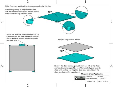 Magnetic Build Plate Assembly — Science Jubilee 032post1dev195g9910cd2 Documentation