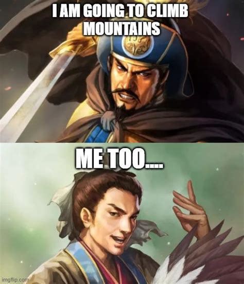 Making Memes Of Every Rotk Characters 5 Deng Ai And Ma Su R Threekingdoms
