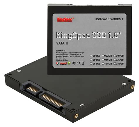 GB KingSpec Inch SATA II SSD Solid State Disk JMicron JMF Controller