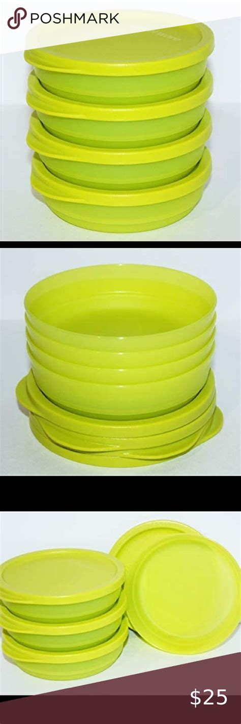 Basic Bright 4pc Bowls Tupperware Tupperware Bowl Basic