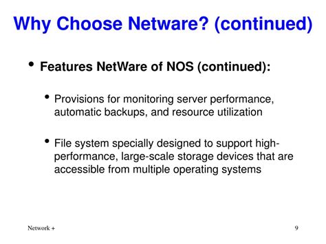 PPT Chapter Netware Based Networking PowerPoint Presentation Free Download ID