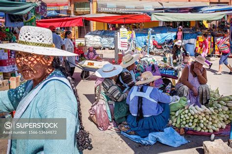 La Cancha Market Cochabamba Bolivia Superstock