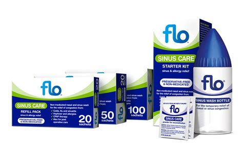 Breathe Freely With Flo Flo Nasal And Sinus Products