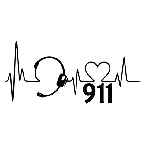 911 Dispatcher Heartbeat Png Trending Png Heartbeat Png D Inspire