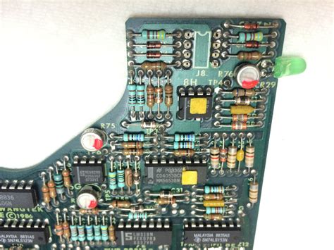 Convergent Technologies Mightyframe Wangtek 5099 Tape Drive Main Board 30509 Tap In