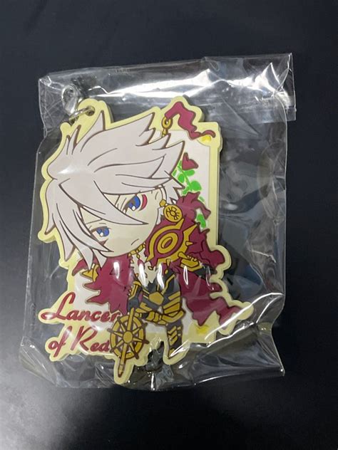 Fate Apocrypha FGO Lancer Of Red Karna Rubber Strap Keychain Hobbies