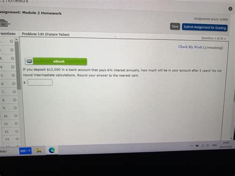 Solved Ssignment Module 2 Homework Assignment Score 0 00