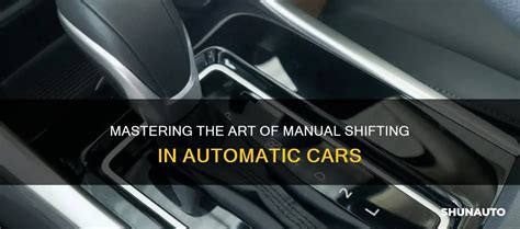 Mastering The Art Of Manual Shifting In Automatic Cars | ShunAuto