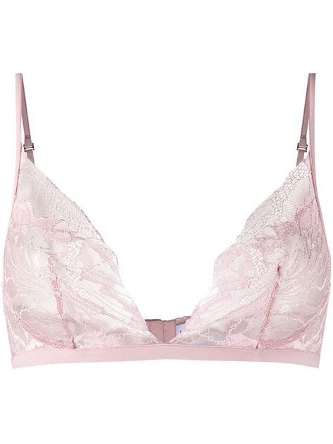 La Perla Lace Embroidered Bra Editorialist
