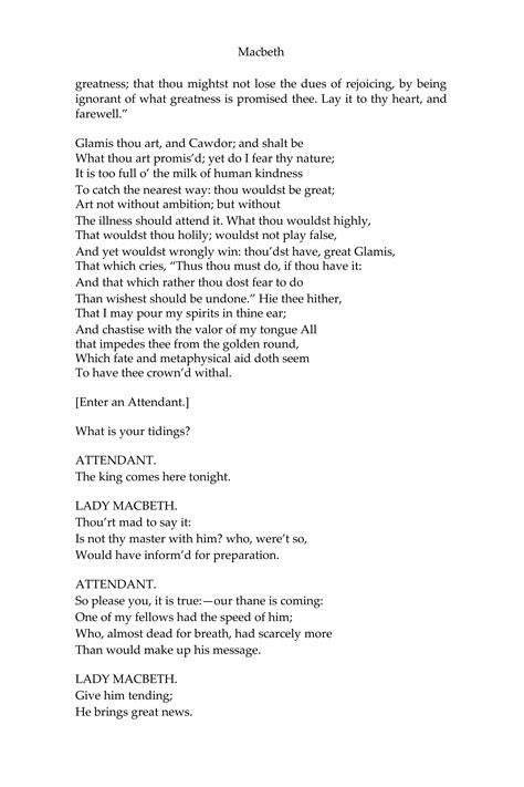 Macbeth William Shakespeare Pdf