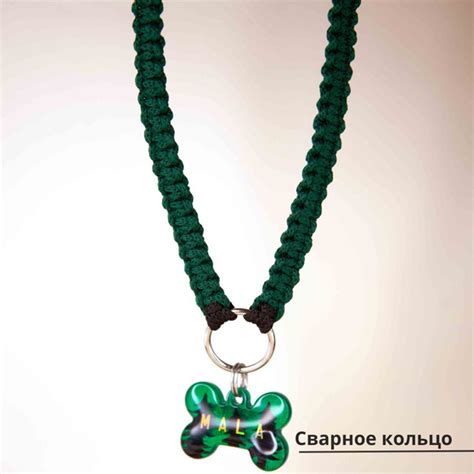 Шнурок для адресника для собак и кошек плетеный - купить с доставкой по ...