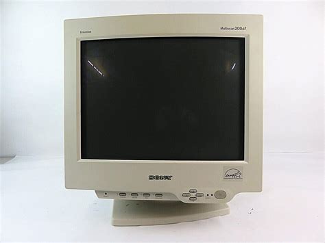 Vintage Sony Trinitron Multiscan 200SF CRT Computer Monitor Retro ...