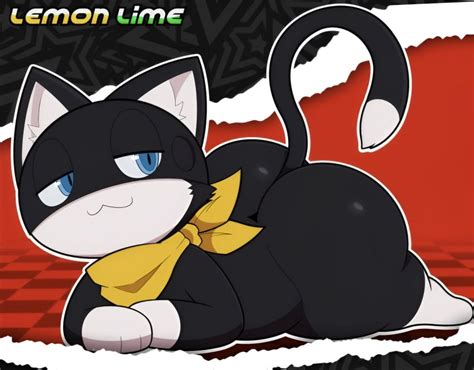 Rule 34 3 Ass Bandana Black And White Fur Black Body Black Fur Blue