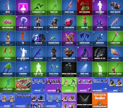 Fortnite V1340 Leaked Skins Axo Castaway Jonesy Crustina And More