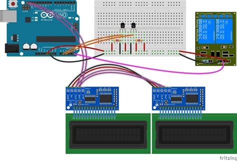 Arduino Thermostat With Relay For Colour Film Development 3 Steps Instructables