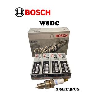 W8DC BOSCH SPARK PLUG 1 SET/4PCS 12V (ALL CAR) | Shopee Malaysia
