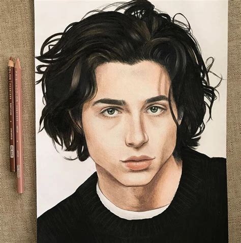 Timothee Drawn By My Talented Girlfriend Stephzachos On Ig R