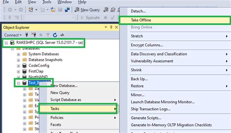How To Take Sql Server Database Offlineonline 2024