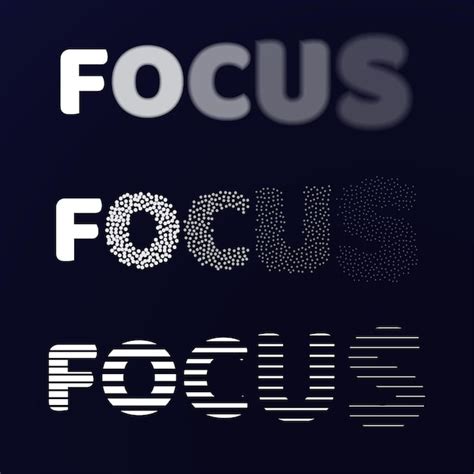 focus text focus element images free download on freepik